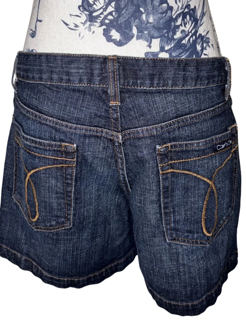 Calvin Klein Jeans | Shorts | Calvin Klein Dark Wash Denim Shorts Size ...